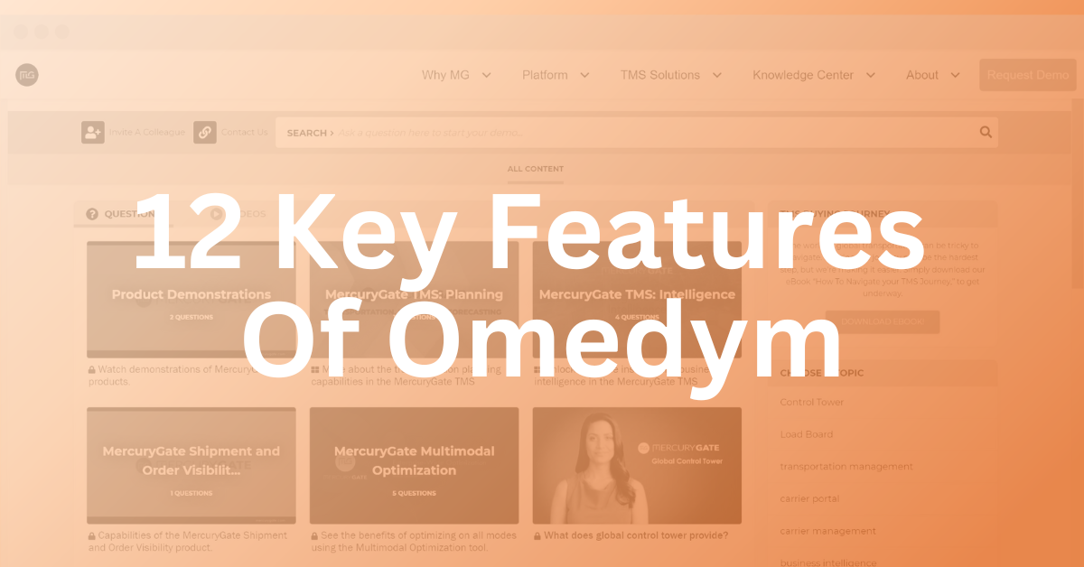 12 Key Features of Omedym